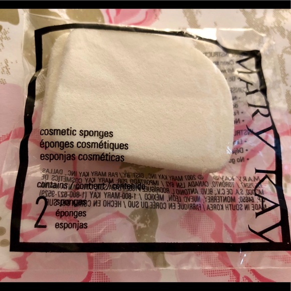 Mary Kay | Makeup | Mk Mary Kay 2pc Cosmetics Sponge New | Poshmark